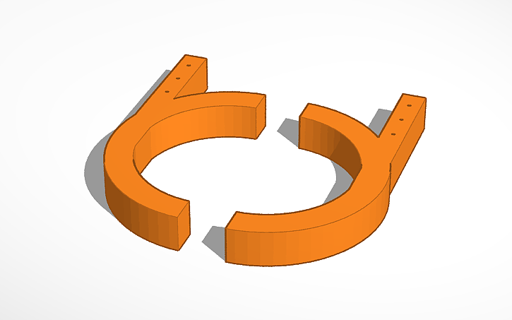 3D design claw - Tinkercad