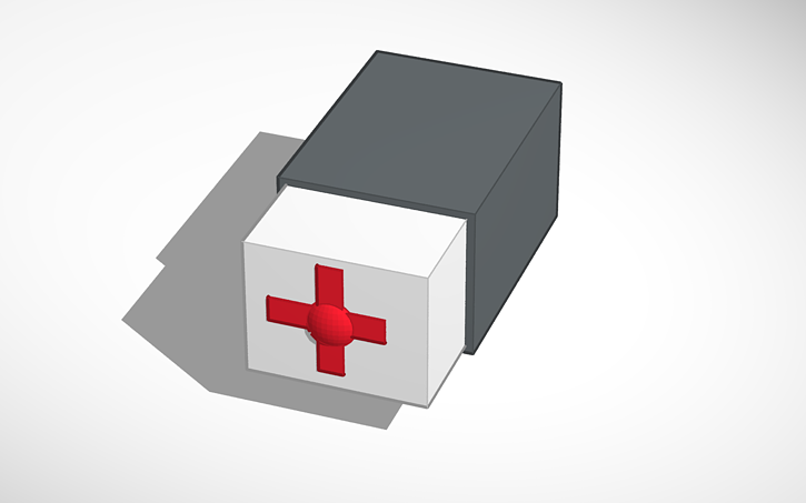 3D design Ev3 touch sensor - Tinkercad