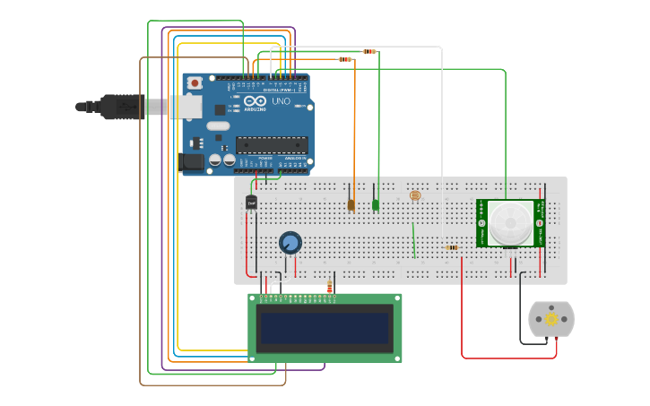 Circuit design projeto mic - Tinkercad