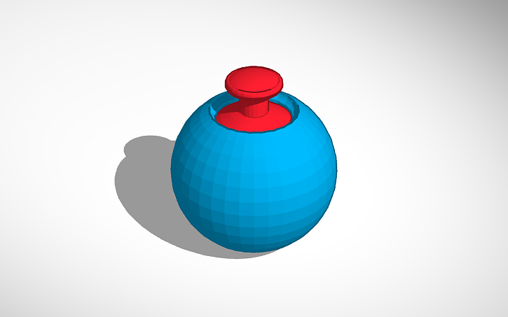 3D design Fidget Sphere - Tinkercad
