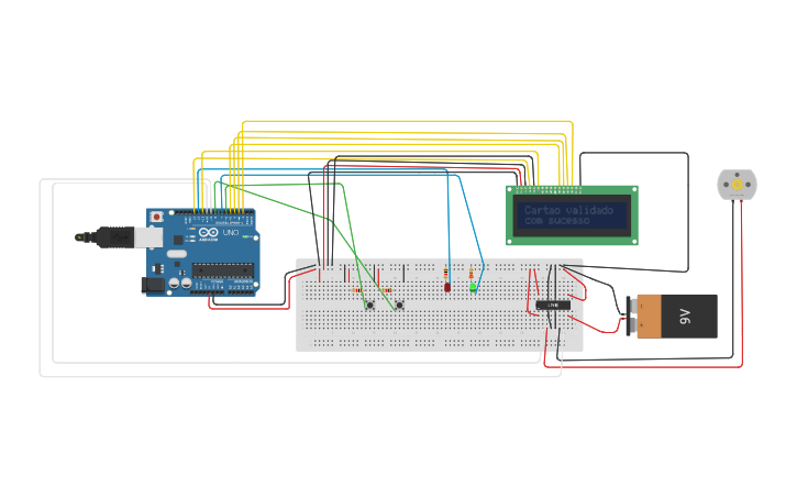 Circuit Design Sensor Rfid Tinkercad