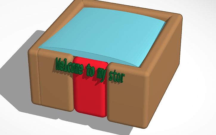 3D design My store | Tinkercad