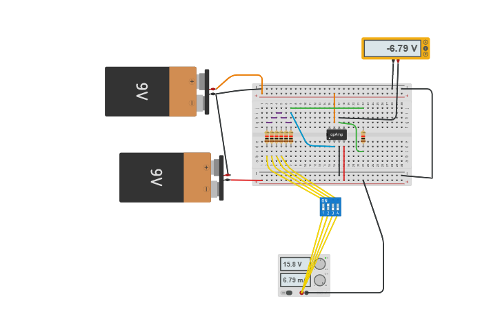 Circuit Design 21210201518 Dac Tinkercad