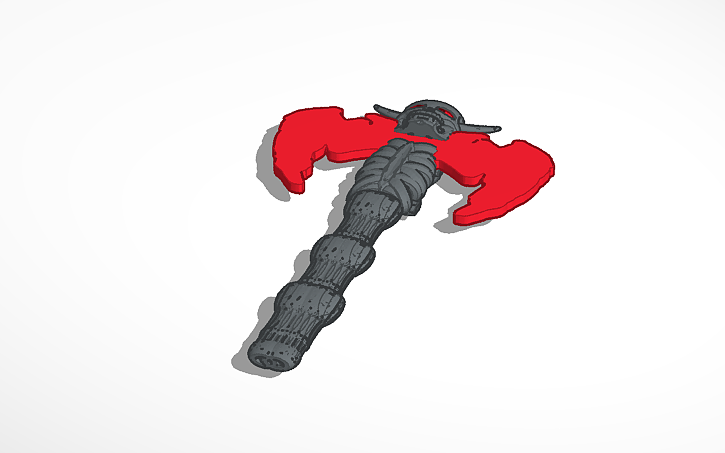 3D design doom eternal marauder crucible axe - Tinkercad