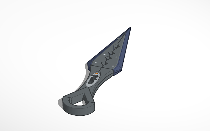 3D design Wraith Kunai (Heirloom) | Tinkercad