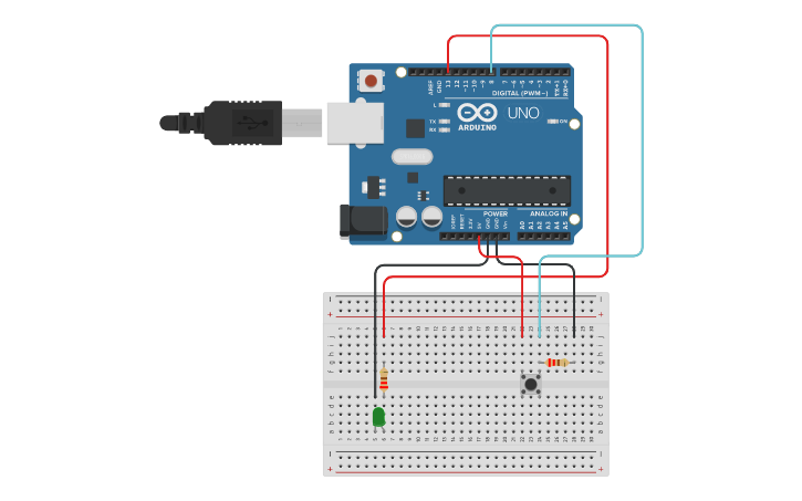 Circuit design Sesion2_Switch | Tinkercad