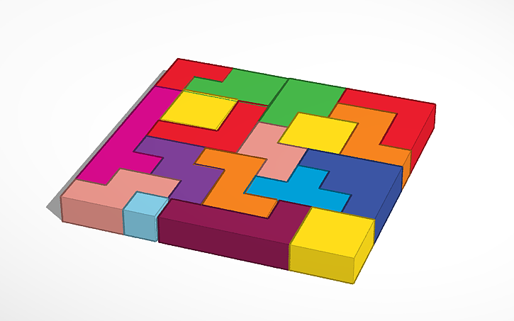 3d Design Tinkercad Puzzle Blocks Tinkercad
