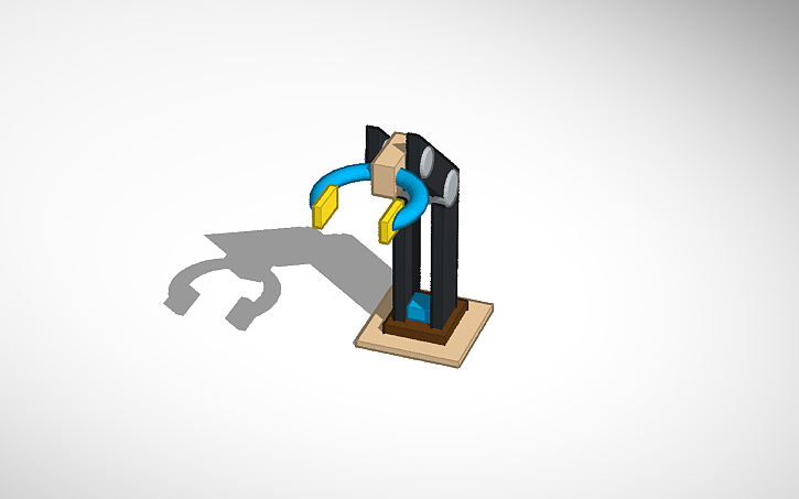 3D design Simple Robot ARM - Tinkercad