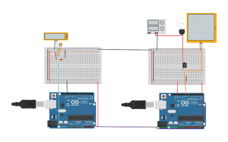 Circuit Design Control System Tinkercad