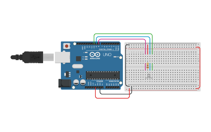 Circuit design Bluetooth 2 | Tinkercad