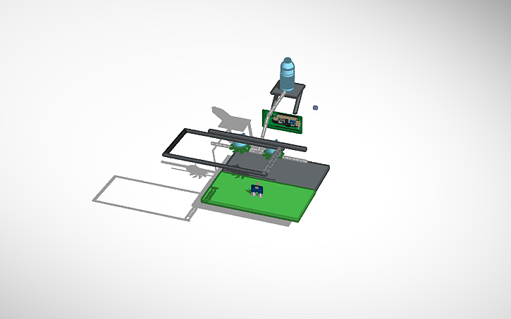 3d Design Projeto Estufa 100 Automatica Tinkercad