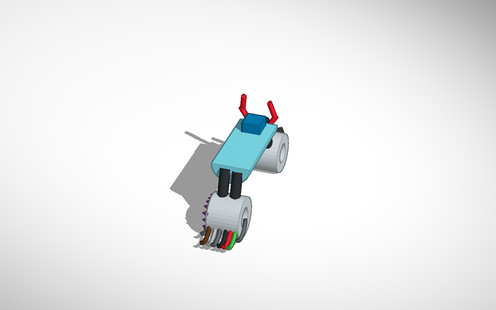 3D design MotorCycle - Tinkercad
