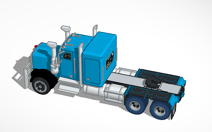 3D design Old Australian Kenworth - Tinkercad