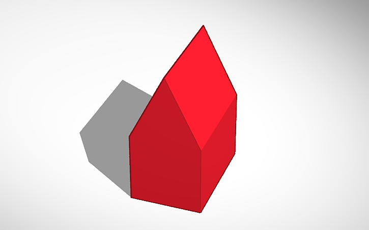 3D design Monopoly House | Tinkercad