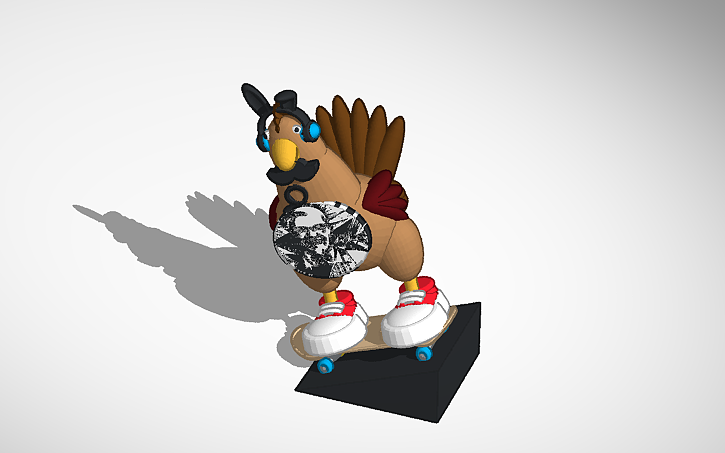 3D design KFC - Tinkercad