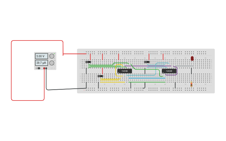 Circuit design exp3 2 | Tinkercad