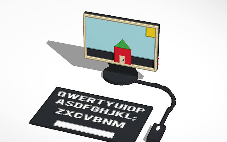 3D design Computer on a computer | Tinkercad