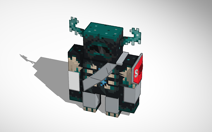 3D design Zombie apocalypse Warden - Tinkercad