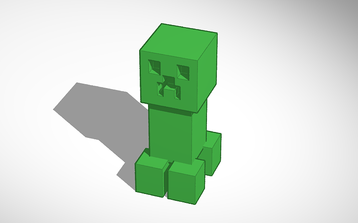 3D design Creeper - Tinkercad