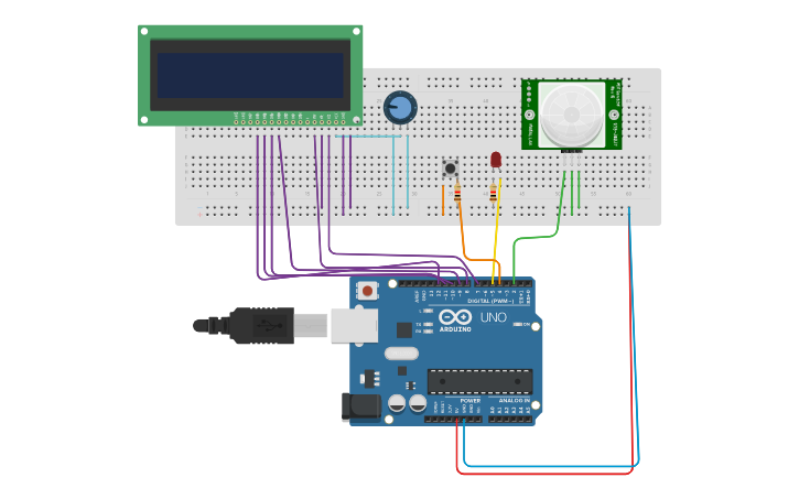 Circuit design PO Informatica | Tinkercad