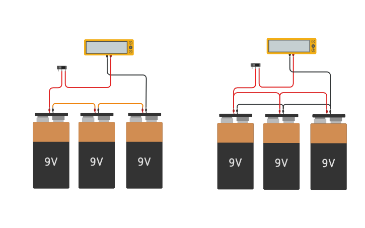 Circuit Design Batteries En Parallel Tinkercad