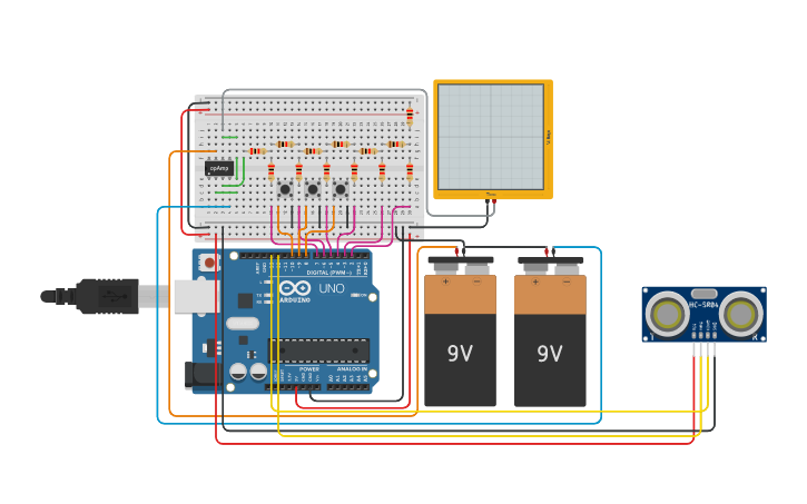 Circuit design Super Pietro - Tinkercad