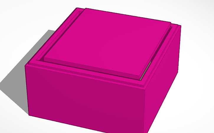 3d Design Caixa Tinkercad