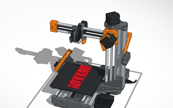 3D design Mini 3D Druker - Tinkercad