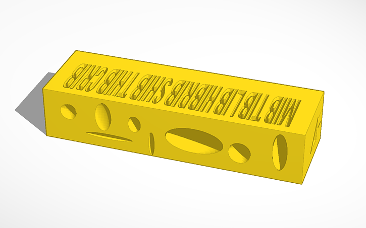 3D design How To Save The World | Tinkercad