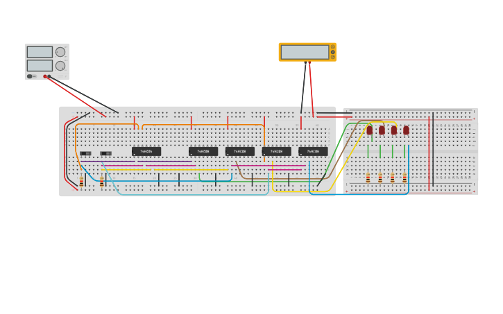 Circuit design Lab 9An_Coding_Decoding_c0910960 - Tinkercad