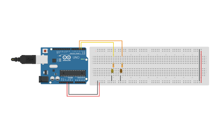 Circuit design CT 318 - ELICANO - BIT III-1 - MODULE 00 - ARDUINO CIRCUIT DEMO | Tinkercad