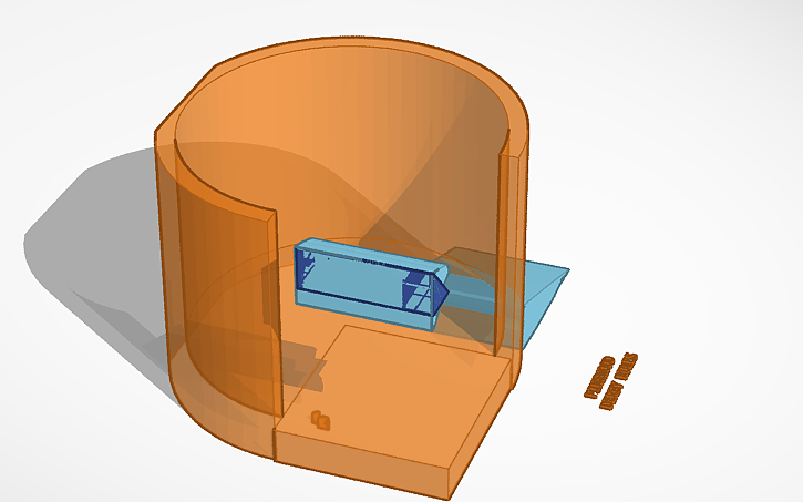 3D design kick flip - Tinkercad