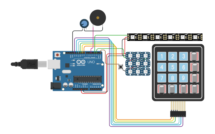 Circuit Design Among Us Simon Says Tinkercad