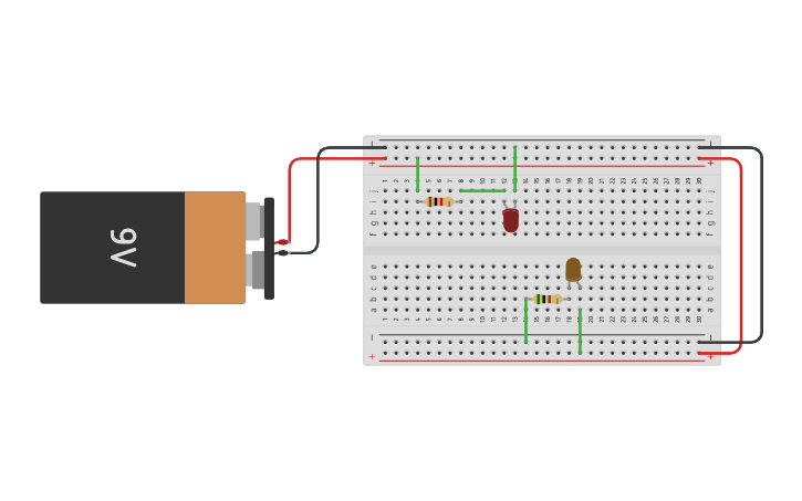 Circuit design EGR30_Summer2020_FirstDemo | Tinkercad