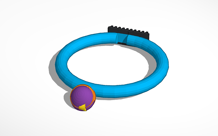 3D design Collar - Tinkercad