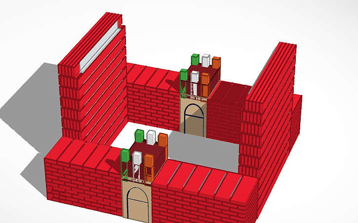 3D design Towers - Tinkercad
