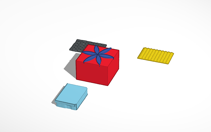 3D design Fidget cube | Tinkercad