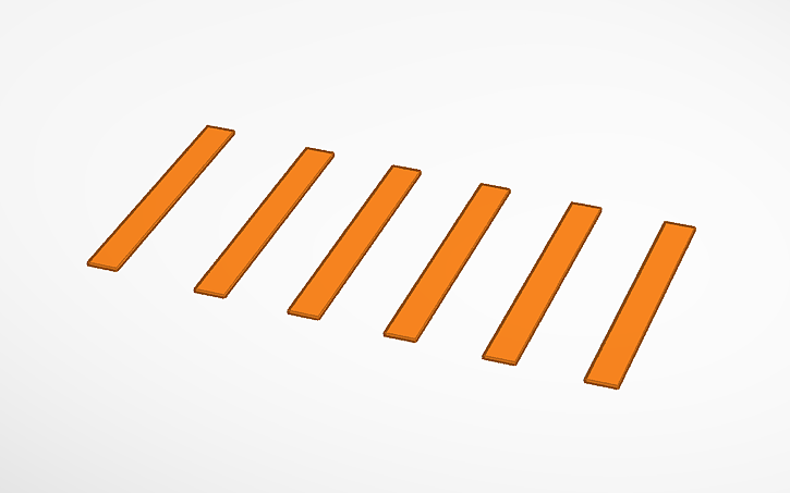 3D design Side liners - Tinkercad