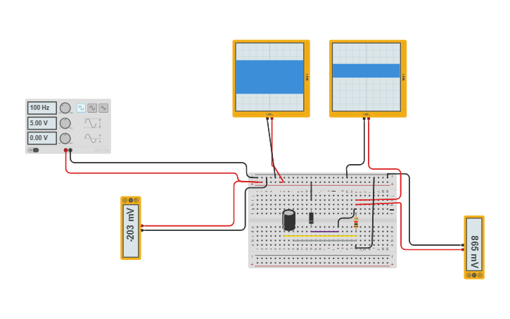 Circuit Design Rangkaian Tinkercad