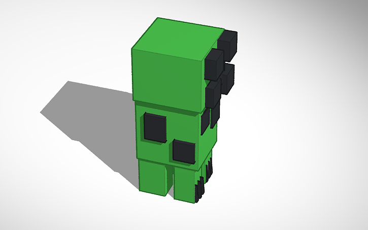 3D design creeper | Tinkercad