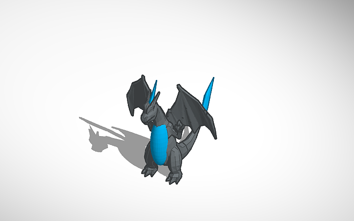 3D design Charizard X Y Z | Tinkercad