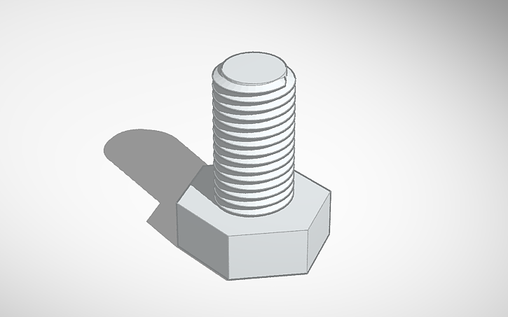 3D design Tornillo - Tinkercad