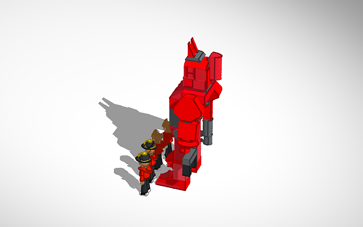 3D design tord and his torbot - Tinkercad