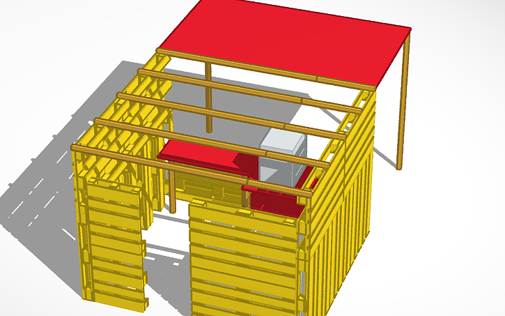 3D design Epal Pallet Bar | Tinkercad