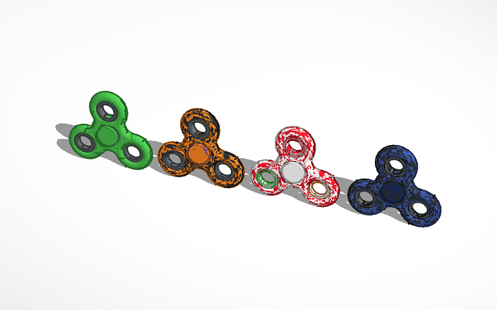 3D design Fidget Spinners | Tinkercad