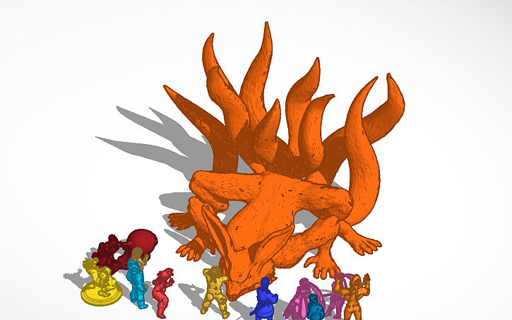 3D design Anime World (models) - Tinkercad
