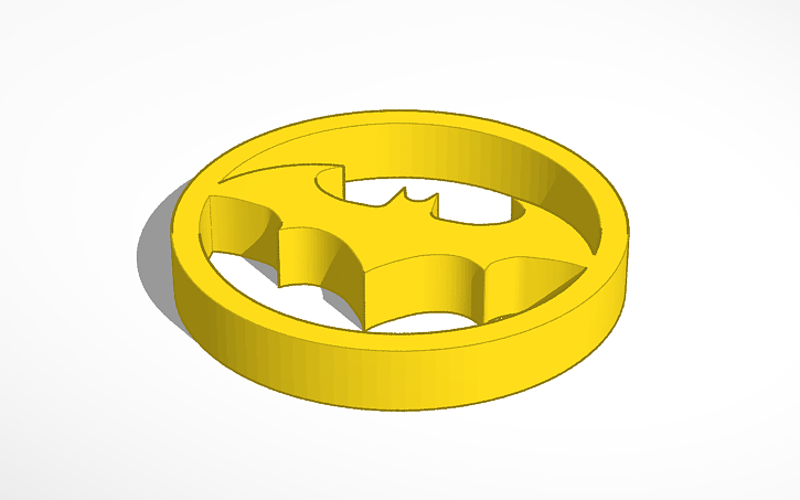 3D design bat insert - Tinkercad