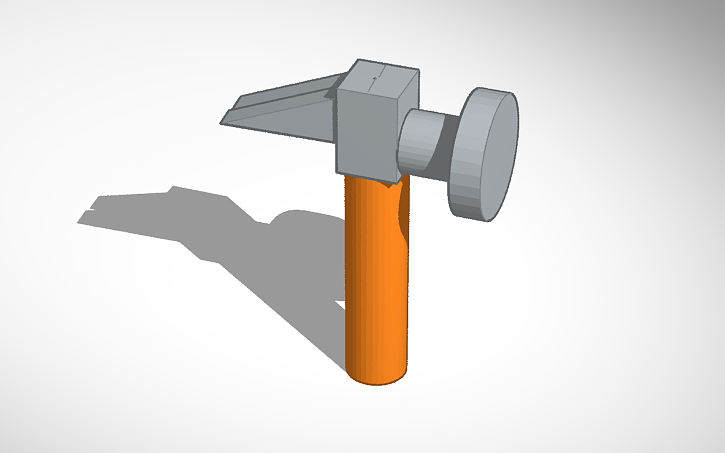 3D design hammer project | Tinkercad