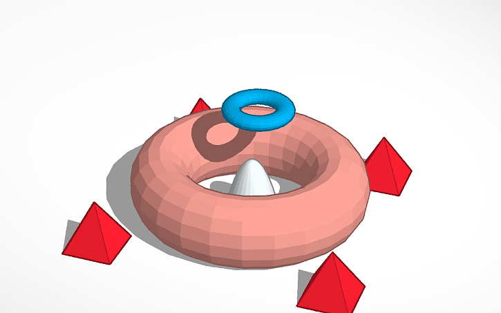 3D design power generator - Tinkercad
