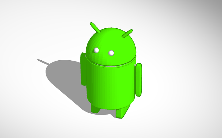 3D design Android - Tinkercad